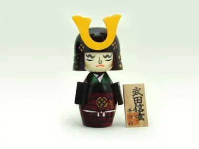 Kokeshi Takeda Shingen